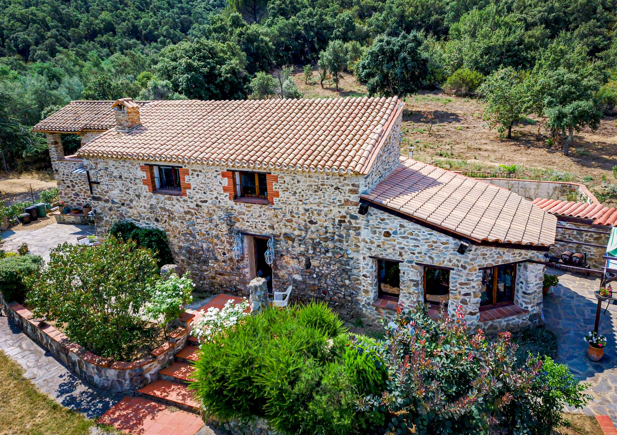 Beautifully restored CATALAN STONE MAS dating from 1900's, offering ...